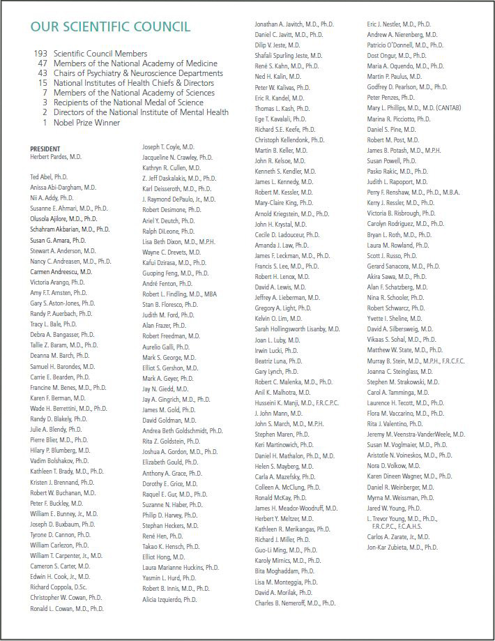 USF Judy Genshaft Honors College Event BBRF - The Quest for Healthy ...